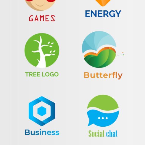 6 Creative Logo Designs Bundles Template | MasterBundles