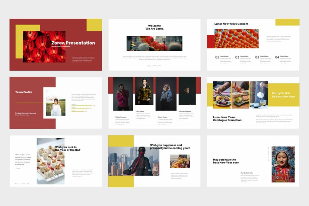Zorea: Lunar New Year Powerpoint – MasterBundles