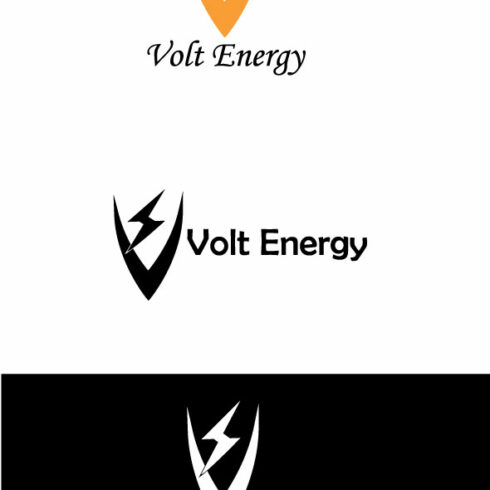 logo volt energy | MasterBundles