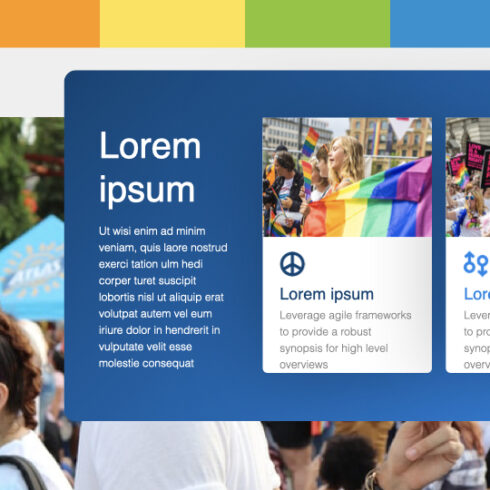Pride Day Presentation Template | Master Bundles