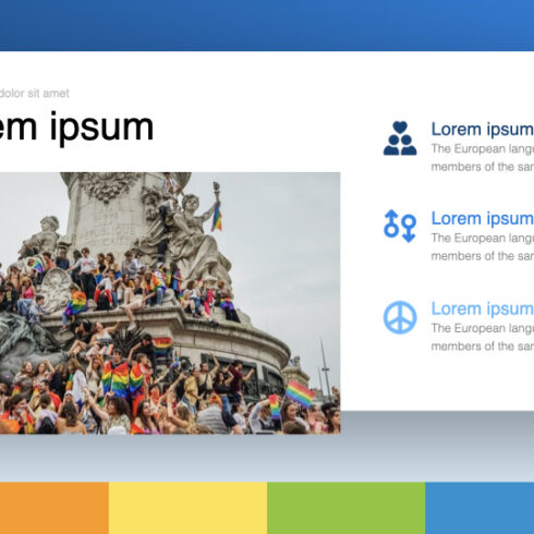 Pride Day Presentation Template | Master Bundles
