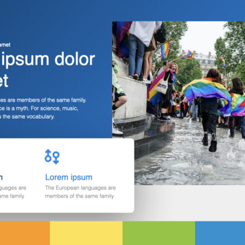 Pride Day Presentation Template | Master Bundles