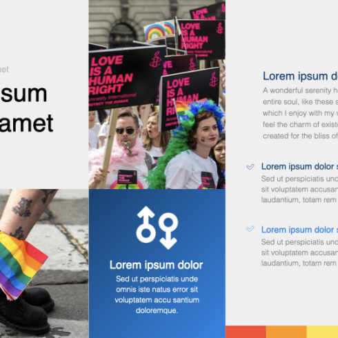 Pride Day Presentation Template | Master Bundles