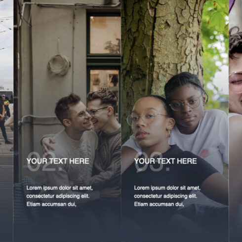 Pride Month LGBTQ Powerpoint Template | Master Bundles