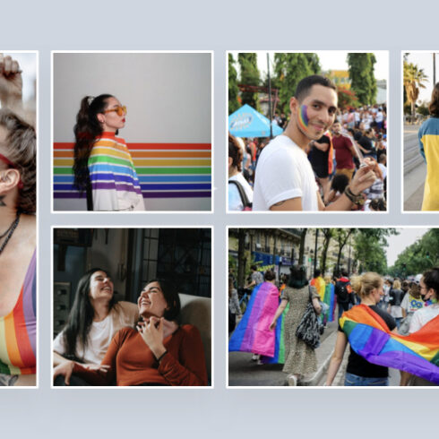 Pride Month LGBTQ Powerpoint Template | Master Bundles