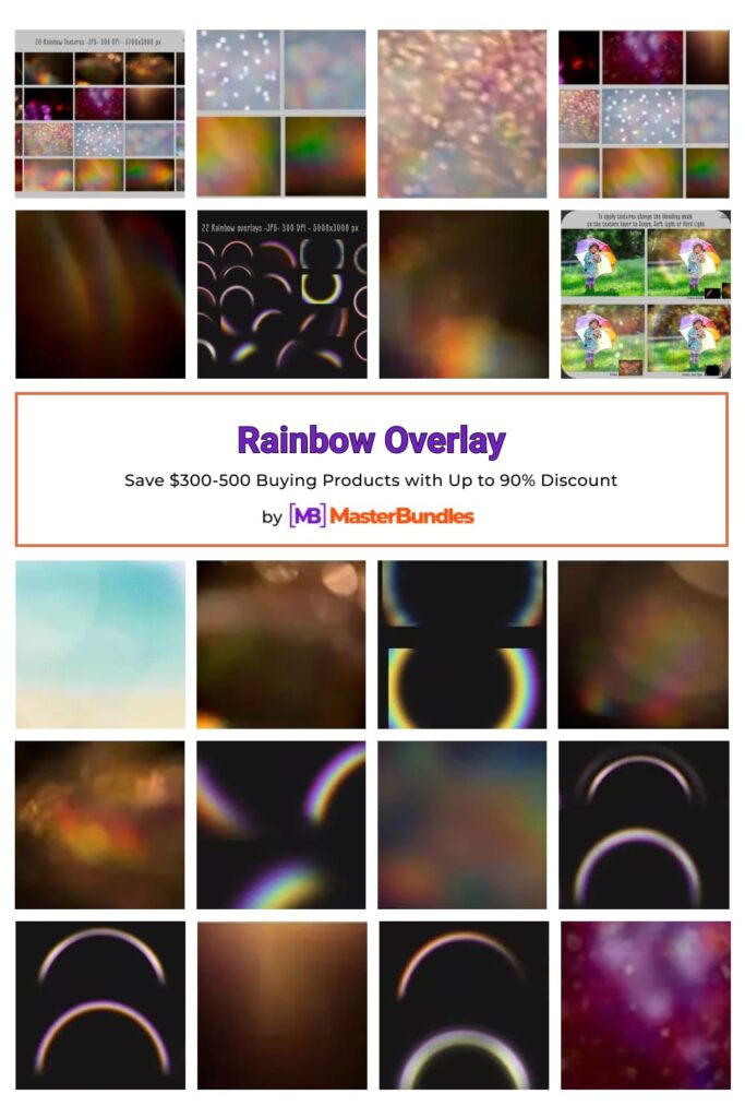 15+ Rainbow Overlays for 2025 - MasterBundles