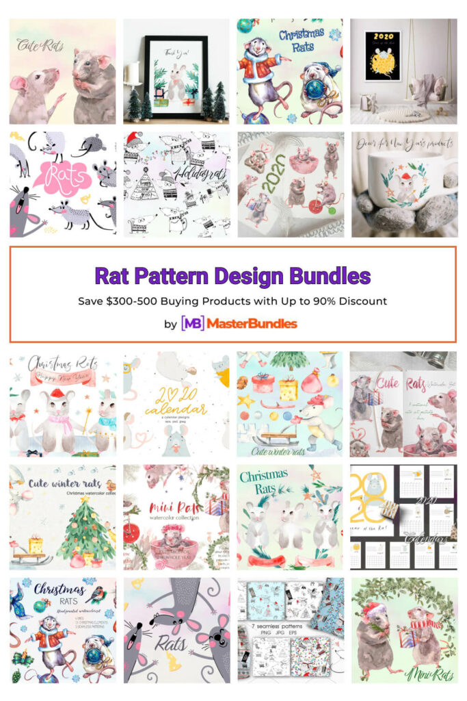 8+ Rat Pattern Design Bundles for 2025 - MasterBundles