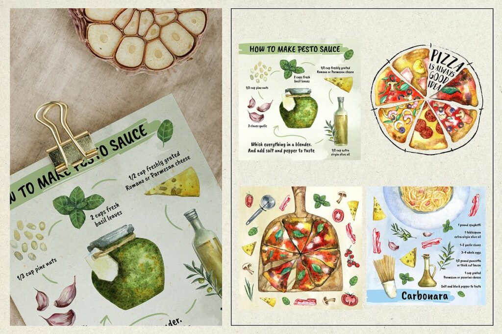 Toscana & Italian Food – MasterBundles