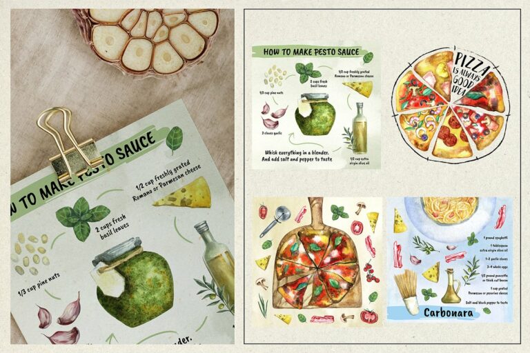 Toscana & Italian Food – MasterBundles