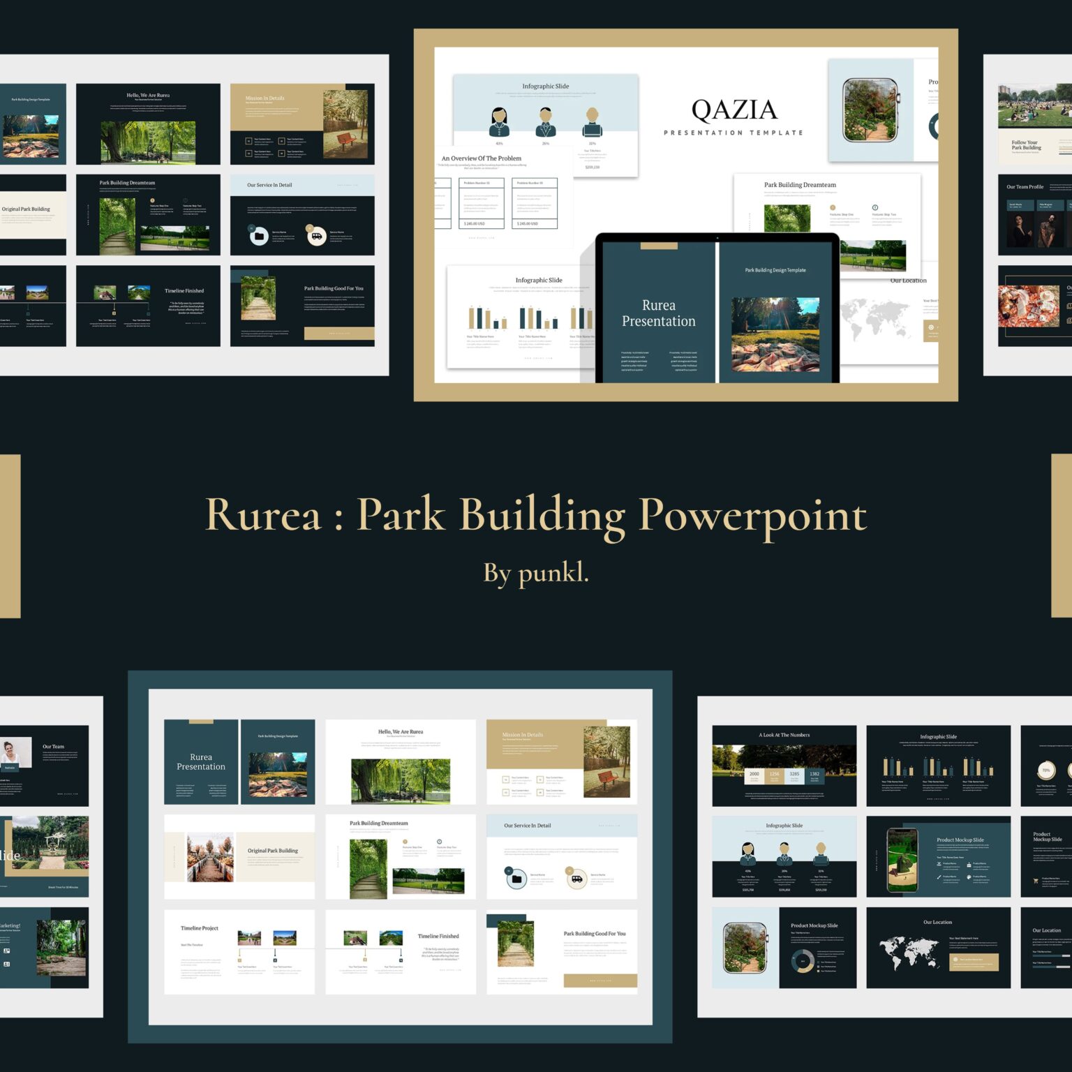 Calyx: Construction Powerpoint Template – MasterBundles