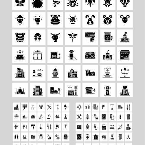 350+ Awesome Solid Vector Icons | MasterBundles