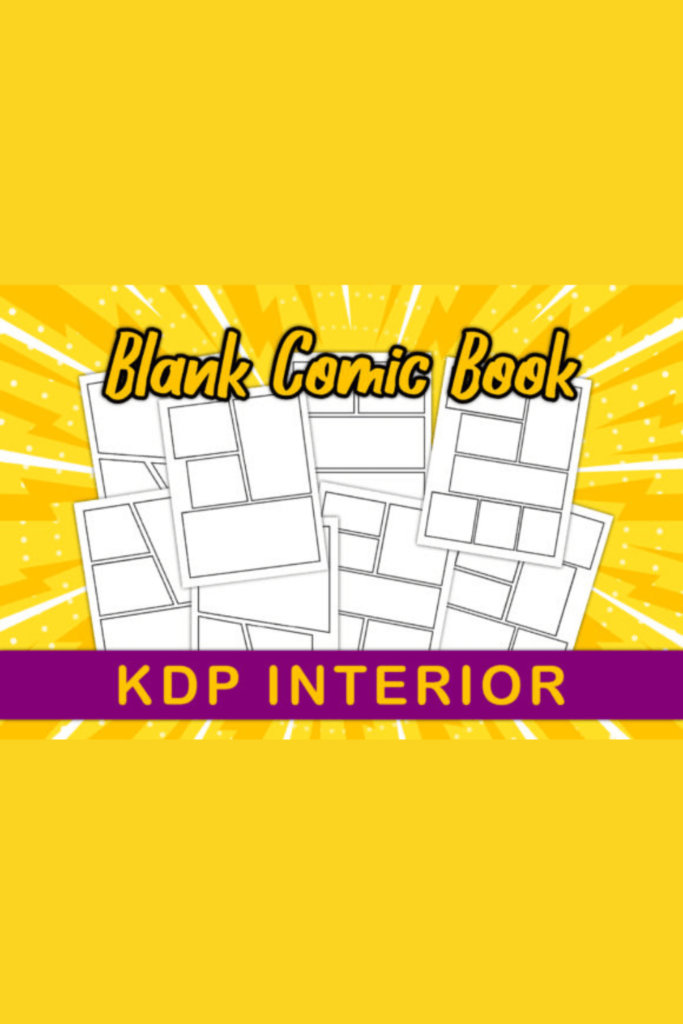 Blank Comic Book - KDP Interiors - MasterBundles