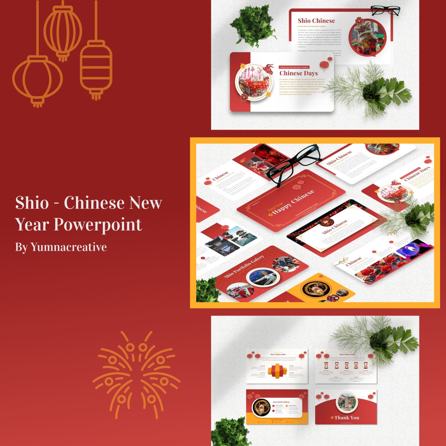 Shio - Chinese New Year Powerpoint – MasterBundles