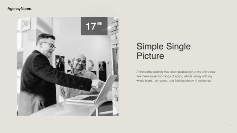 Simple Pitch Deck Powerpoint Template – MasterBundles