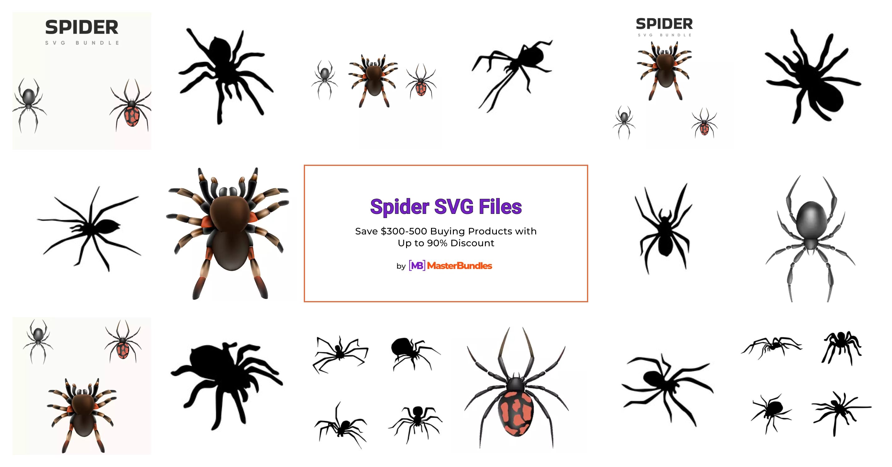 9+ Spider SVG Files for 2025 - MasterBundles