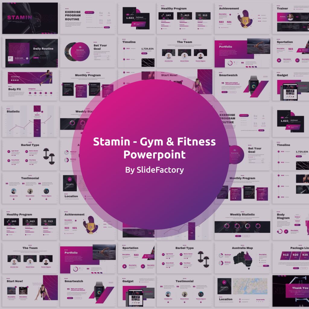 82+ Fitness PowerPoint Templates for 2023 - MasterBundles