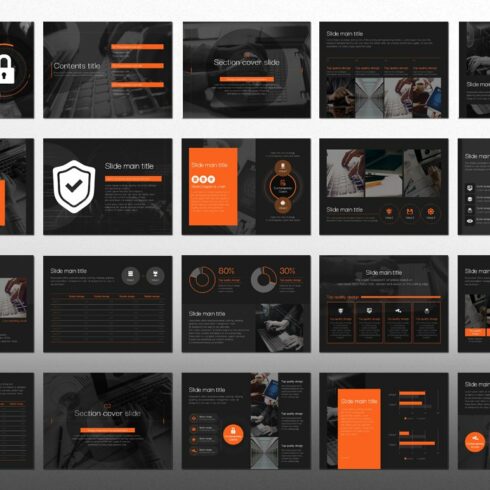Cyber Security PPT Template | Master Bundles