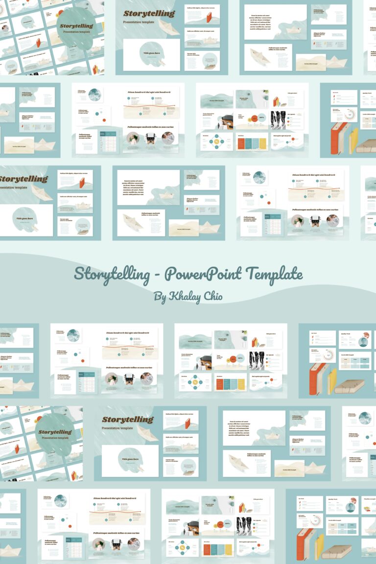 Storytelling - PowerPoint Template – MasterBundles
