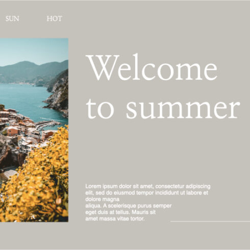 Summer Themed Powerpoint Template | Master Bundles