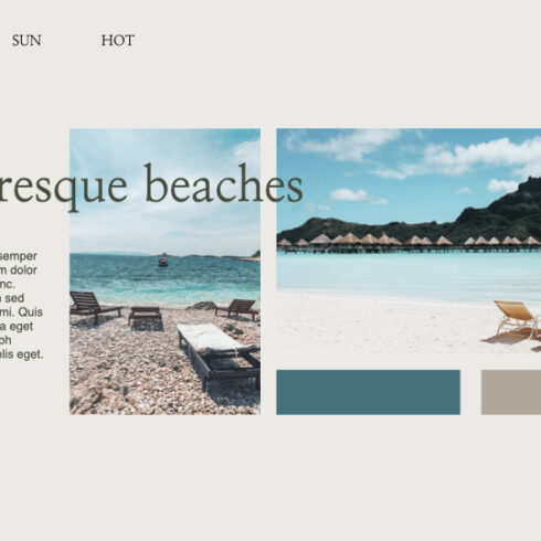 Summer Themed Powerpoint Template | Master Bundles