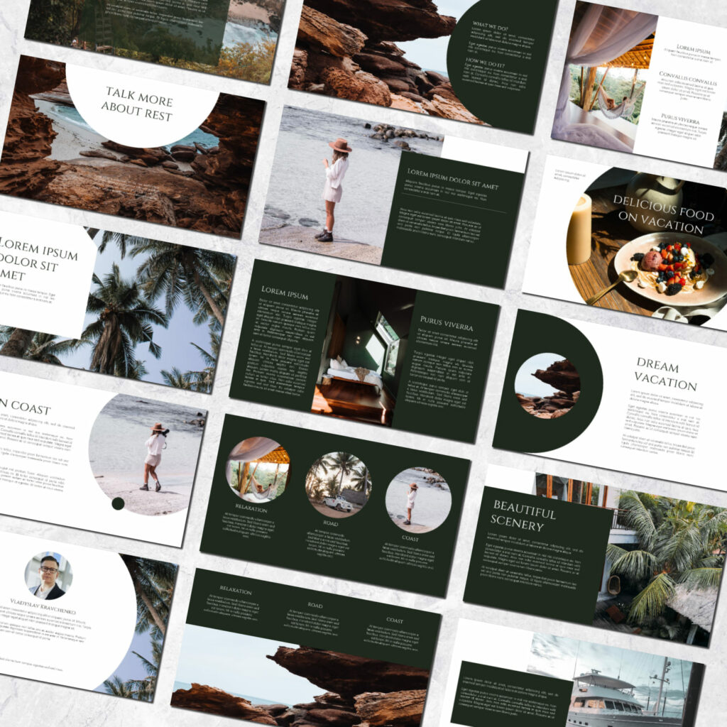 Summer Vacation Powerpoint Template – MasterBundles
