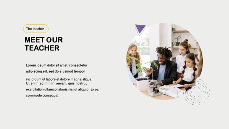 Teacher Powerpoint Template – MasterBundles