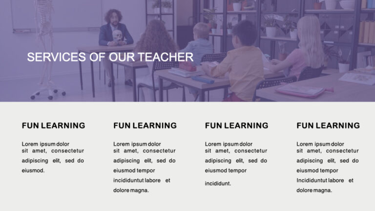 Teacher Powerpoint Template – MasterBundles
