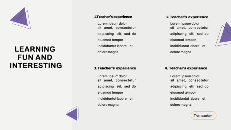 Teacher Powerpoint Template – MasterBundles