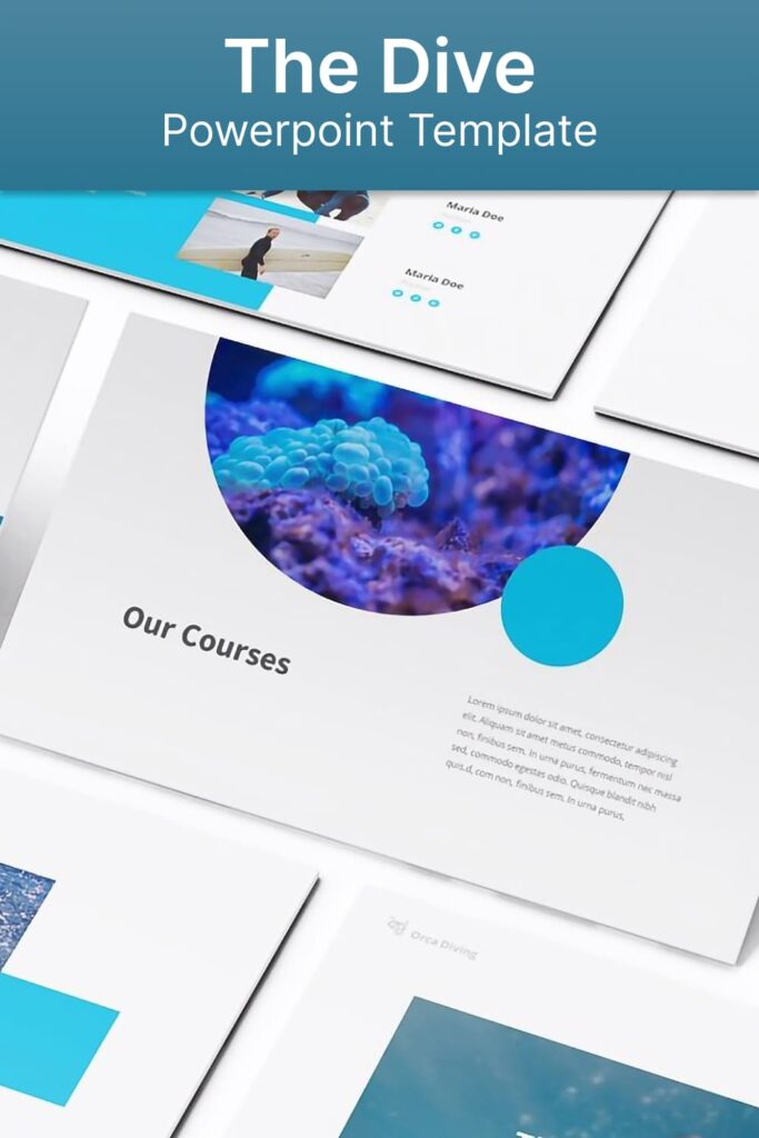 The Dive Powerpoint Template – MasterBundles