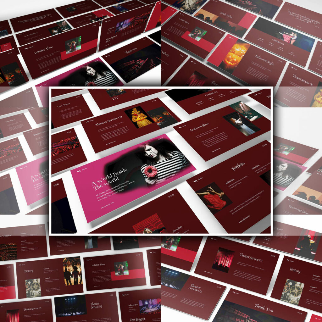 Theater Powerpoint Template – MasterBundles