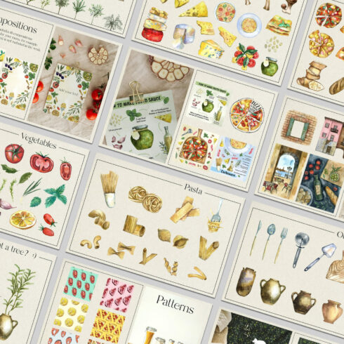 Toscana & Italian Food – MasterBundles