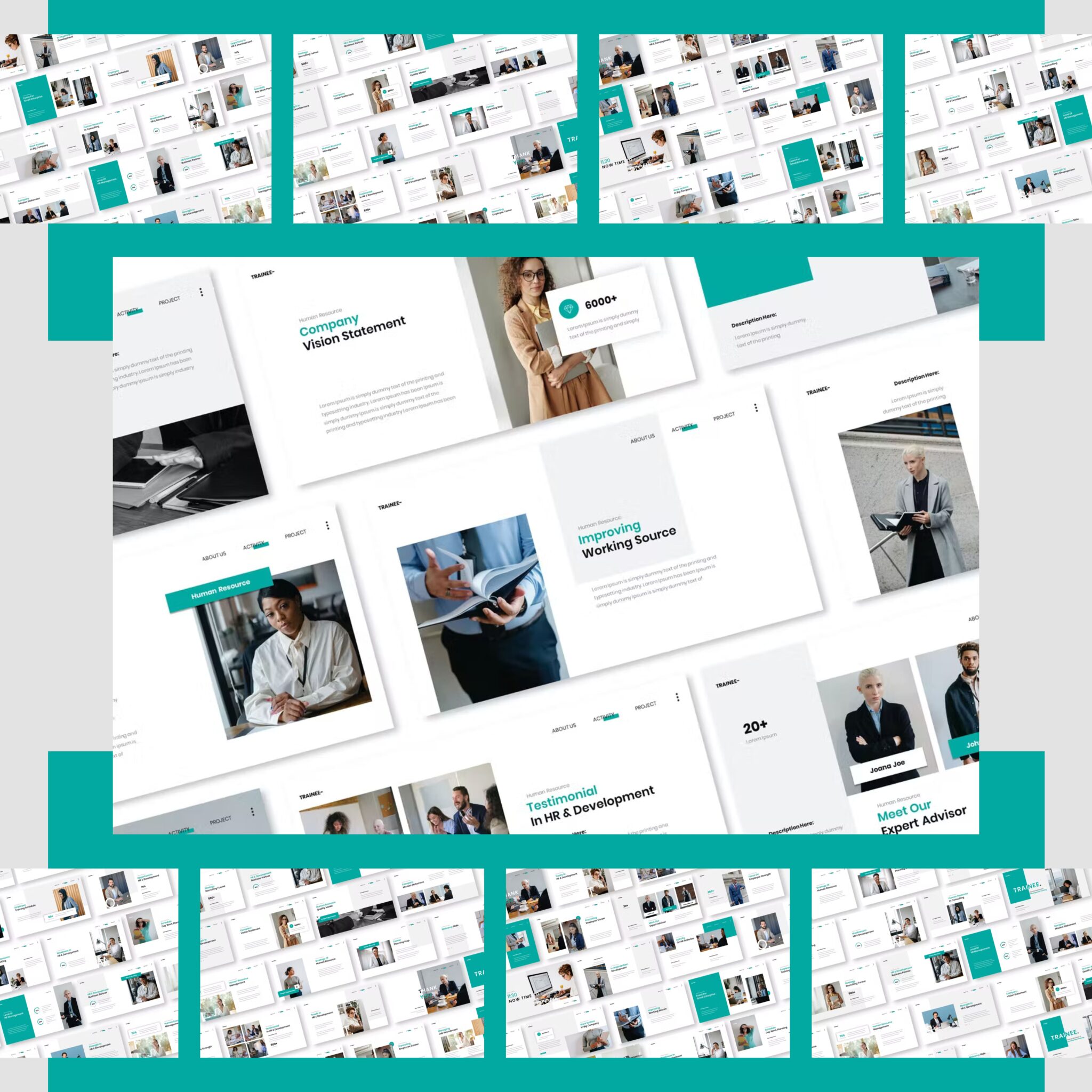 Trainee Powerpoint Presentation Template – MasterBundles