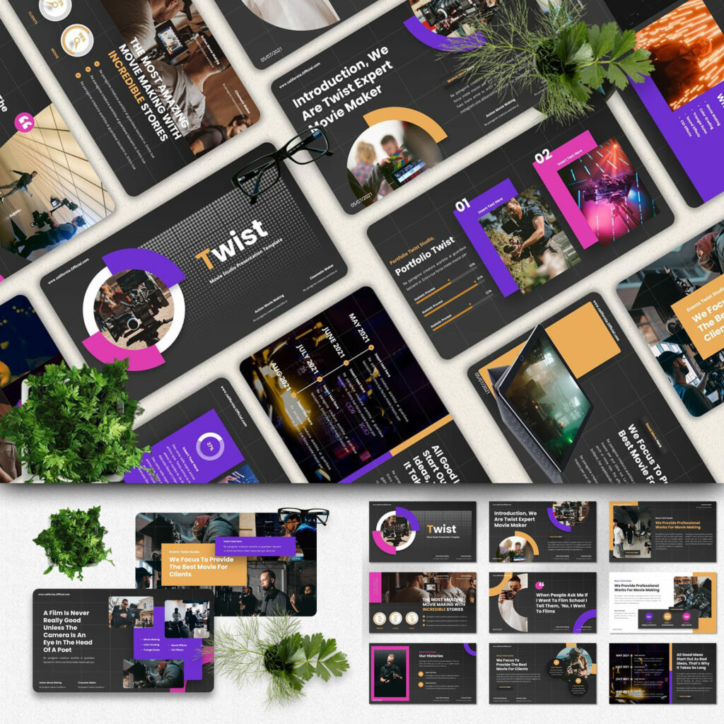 Movie Powerpoint Templates Bundle – MasterBundles