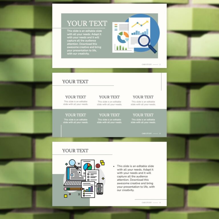 Free UX Case Study Presentation Template – MasterBundles