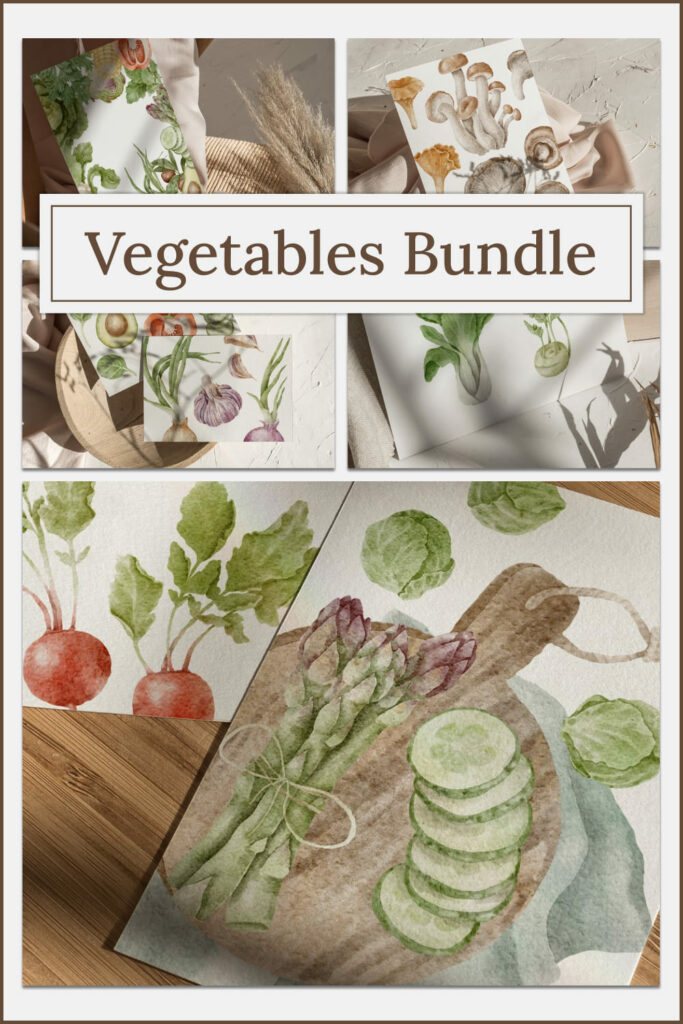 Vegetables Bundle | Master Bundles