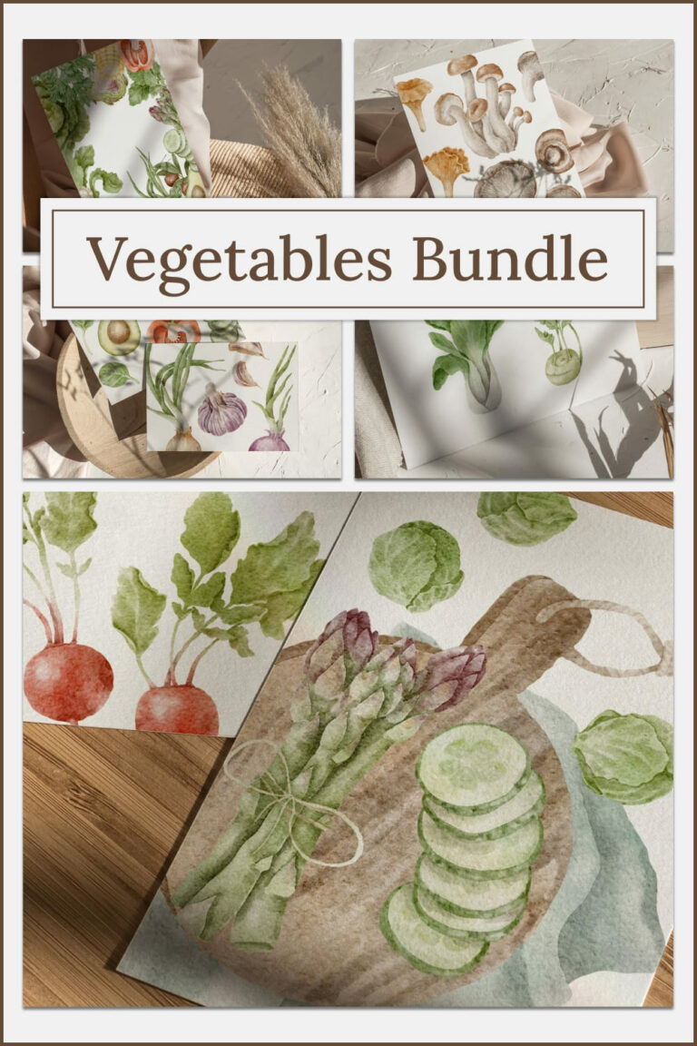 Vegetables Bundle | Master Bundles