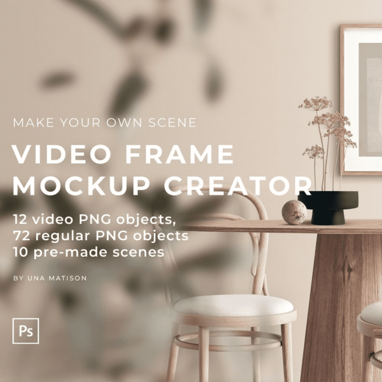 Video Frame Mockup Creator – MasterBundles