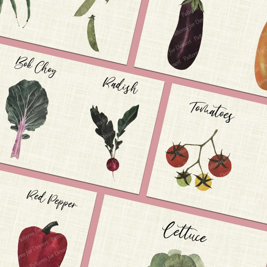 Watercolor Vegetable Clip Art – MasterBundles