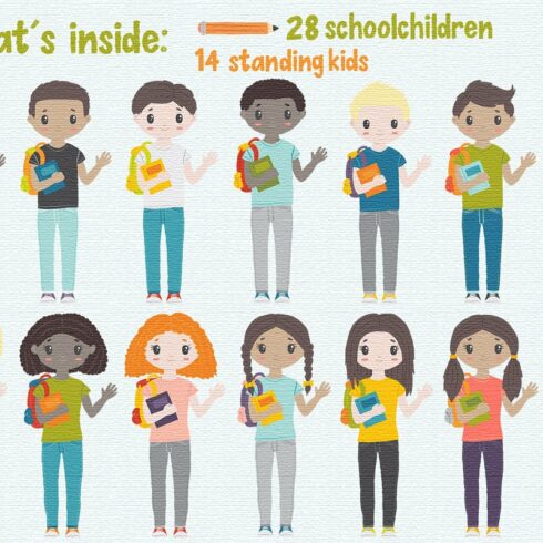 Back To School Vector Clipart | MasterBundles