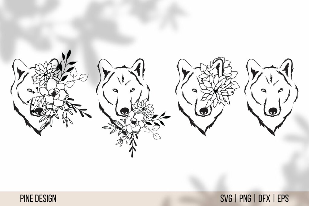 Floral Animals, Flower Animals SVG Bundle – MasterBundles