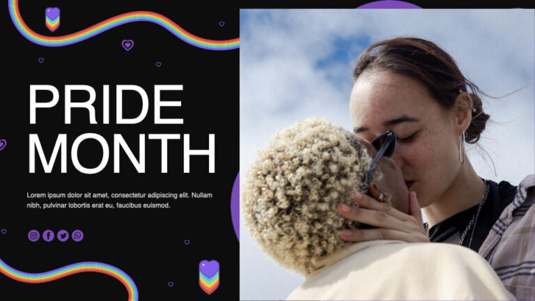 Zero Discrimination PowerPoint Template – MasterBundles