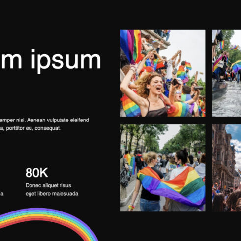 Zero Discrimination PowerPoint Template | Master Bundles