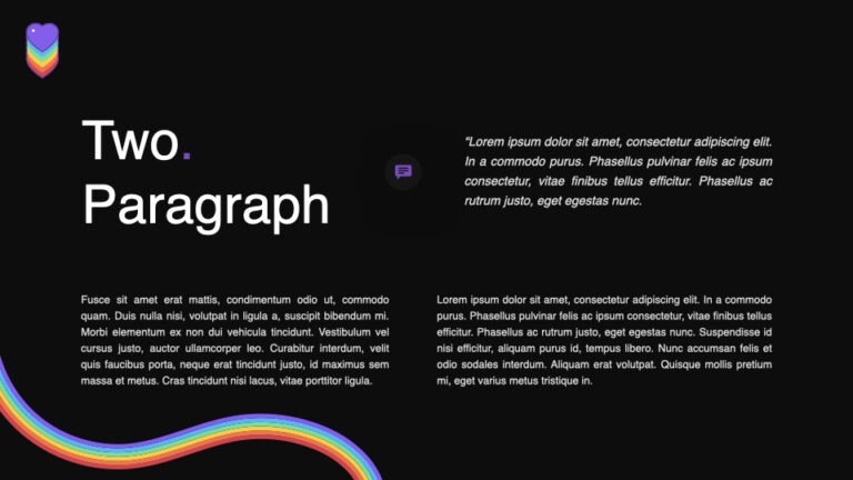 Zero Discrimination PowerPoint Template – MasterBundles