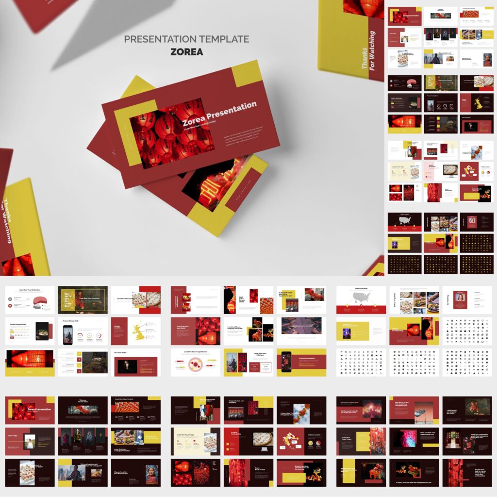 Zorea: Lunar New Year Powerpoint – MasterBundles