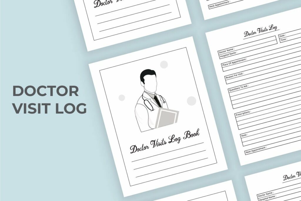 Medical Notebook KDP Interior Vector – MasterBundles