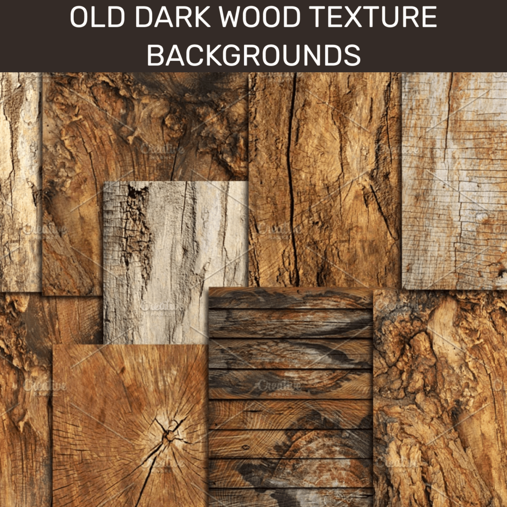 Old Dark Wood Texture Backgrounds – MasterBundles