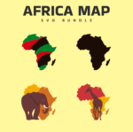 Africa Map SVG – MasterBundles