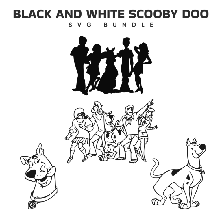 Silhouette Scooby Doo Svg Masterbundles