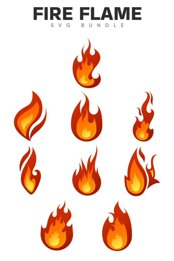 Fire Flame SVG – MasterBundles