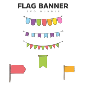 Flag Banner SVG – MasterBundles